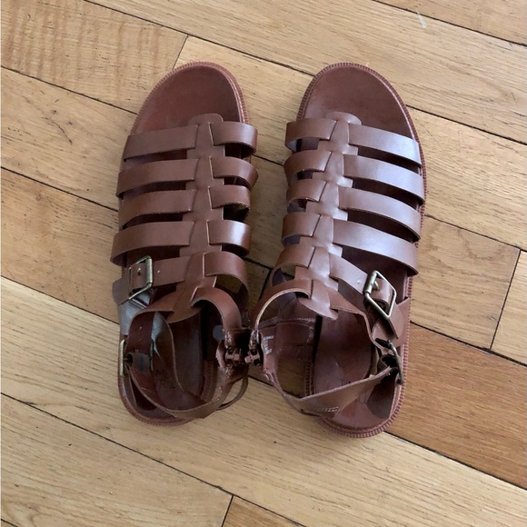 Time and Tru | Shoes | Time And Tru Brown Gladiator Sandals | Poshmark